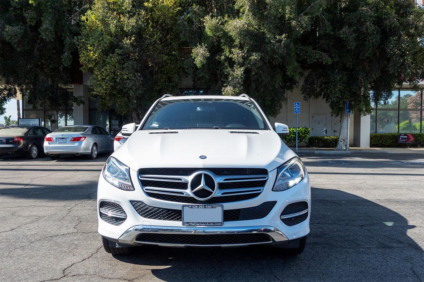 2017 Mercedes Benz GLE350 - 洛杉矶爱车网 LoveLAcARs