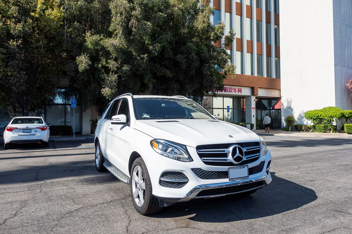 2017 Mercedes Benz GLE350 - 洛杉矶爱车网 LoveLAcARs