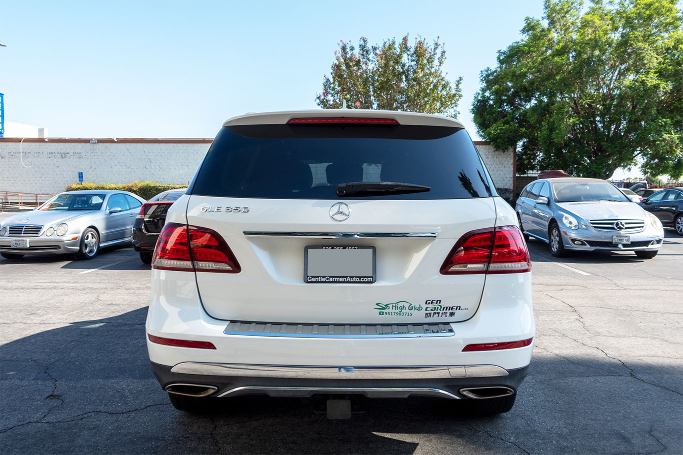 2017 Mercedes Benz GLE350 - 洛杉矶爱车网 LoveLAcARs